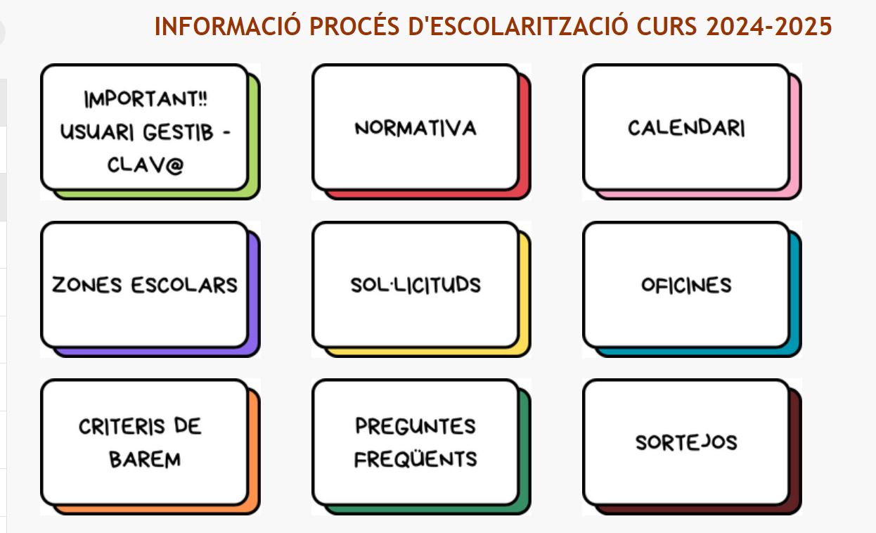 2024-04-11 CALENDARI ESCOLARITZACIÓ CURS 2024-25 | CEIP Xaloc