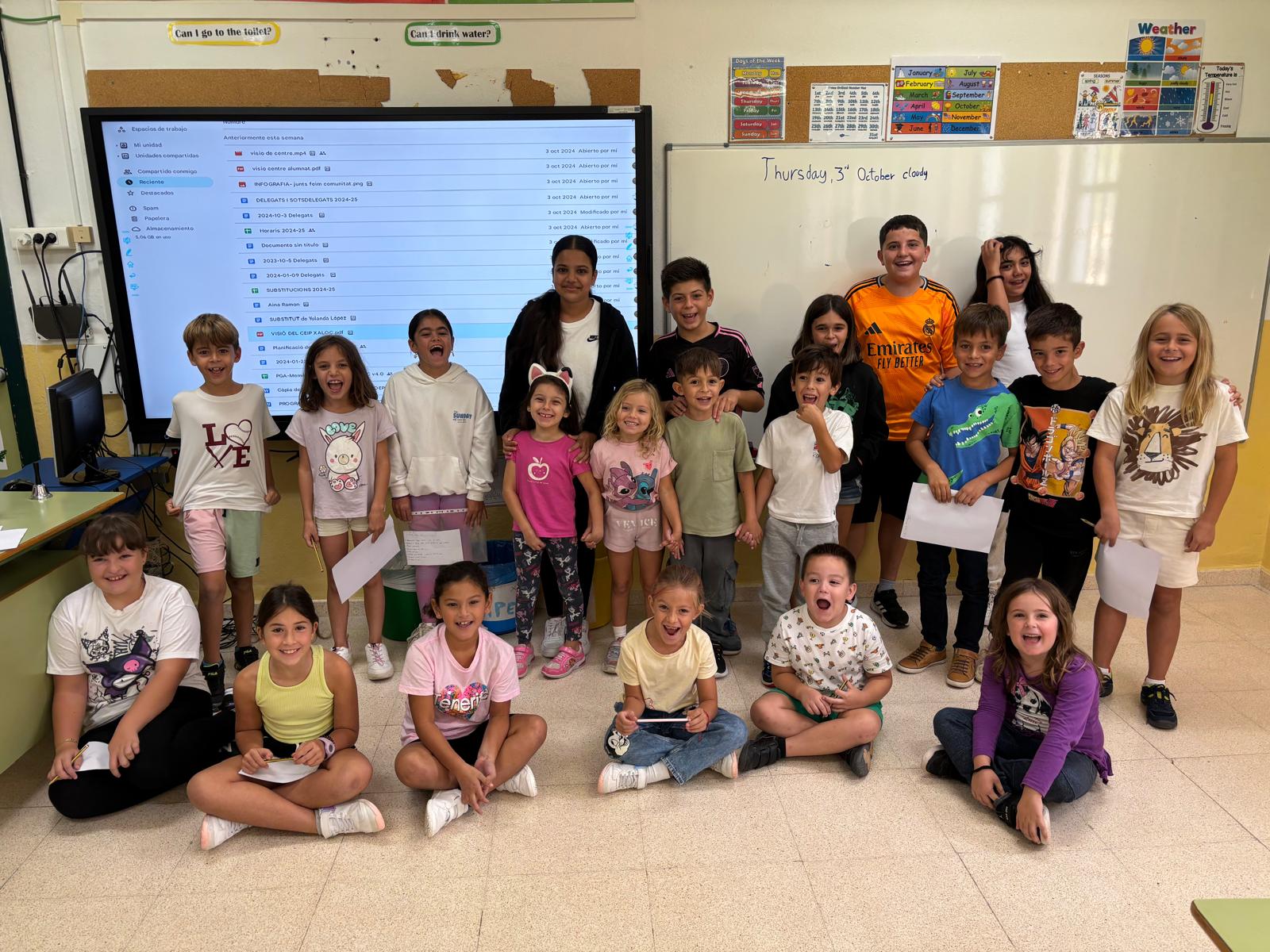 2024-10-07 1º Junta de delegats del curs | CEIP Xaloc